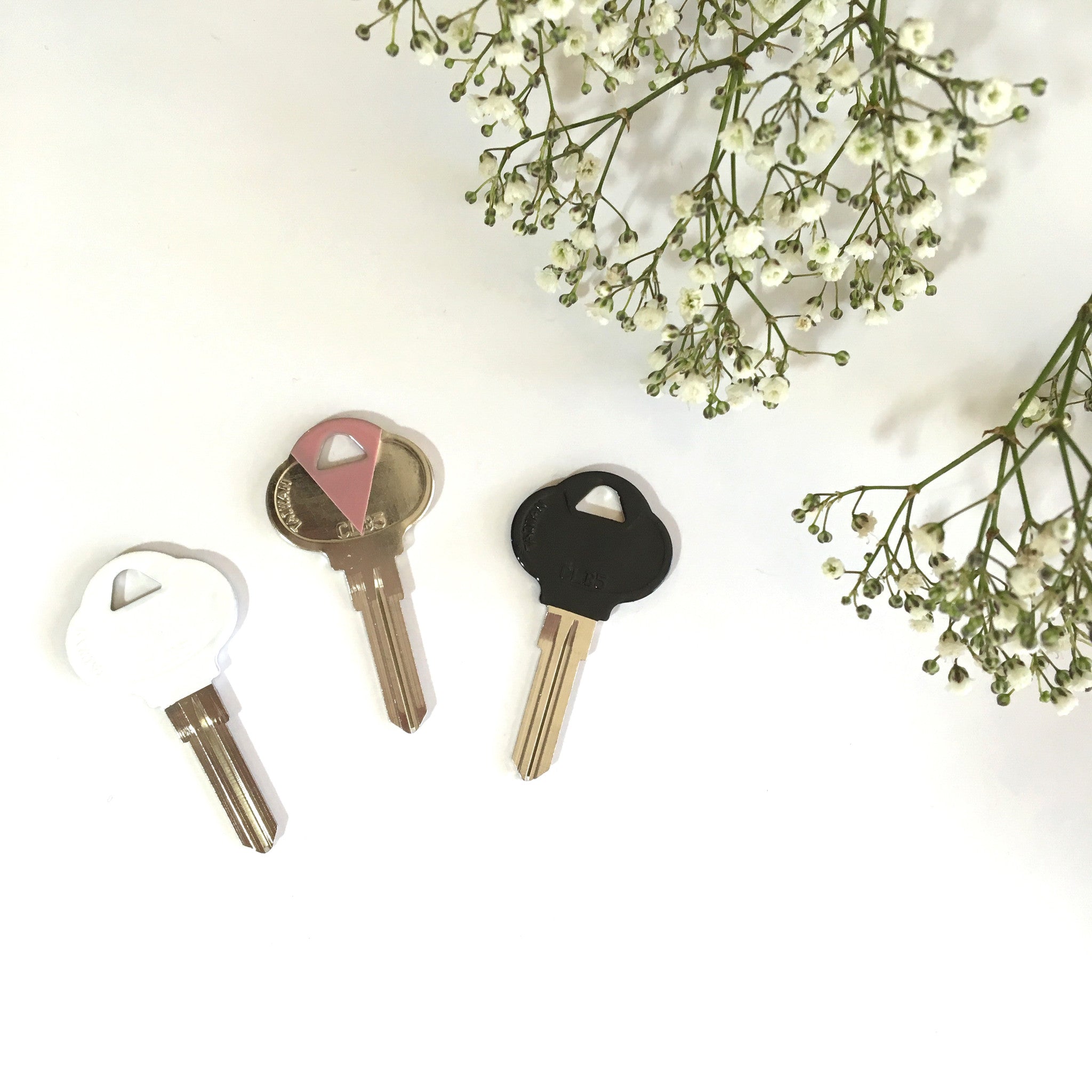 DIY: Painted Keys – Flyaway Bluejay